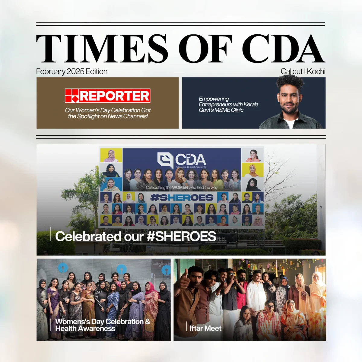 Times of CDA March 2025 Edition | Monthly Highlights